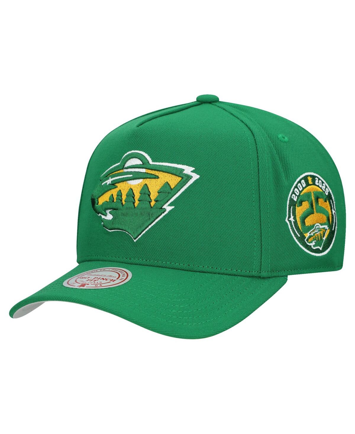 Click here for Mitchell & Ness Mens Green Minnesota Wild 25th Ann... prices