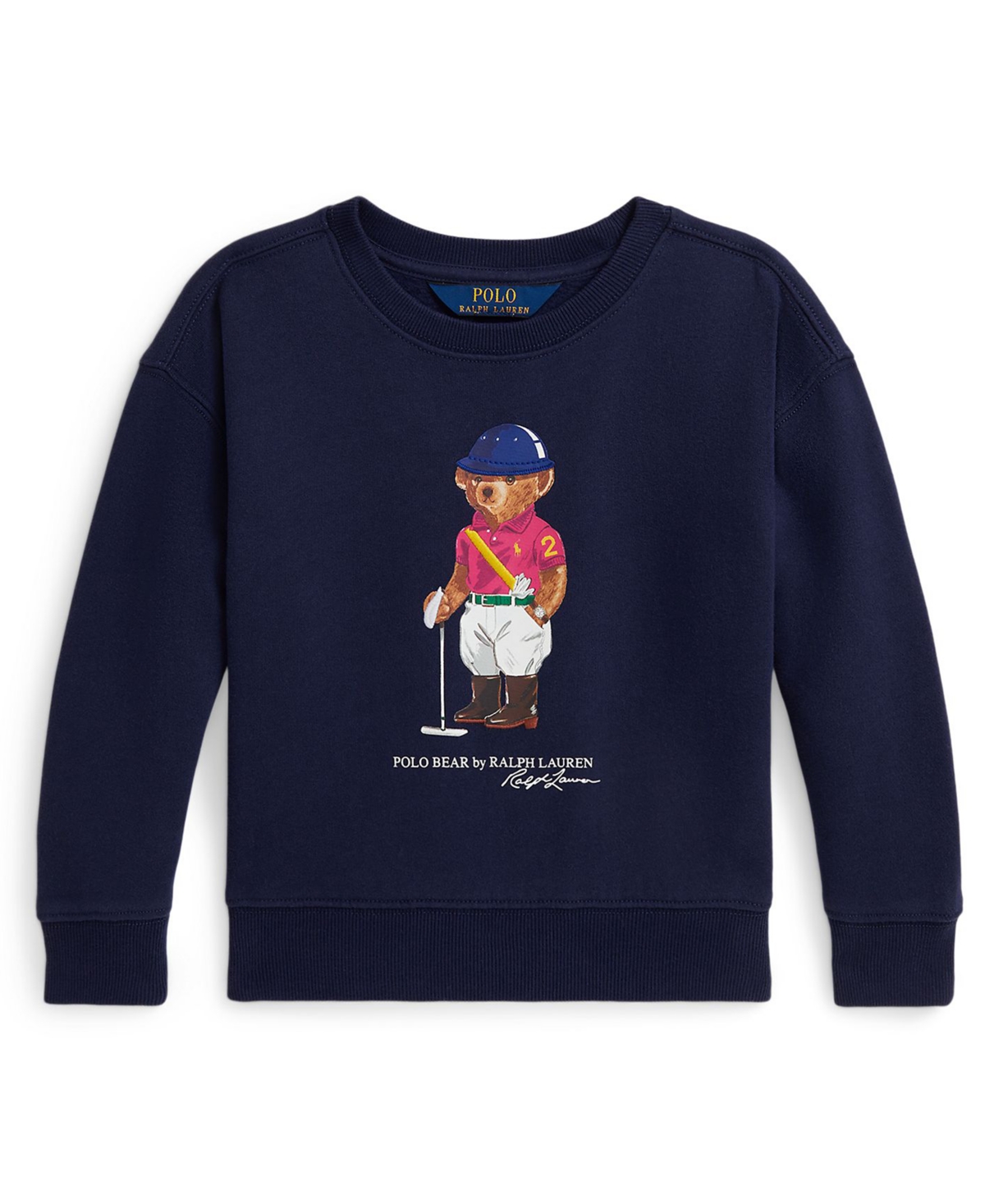 Click here for Polo Ralph Lauren Girls 2T-6X Polo Bear Printed Bo... prices