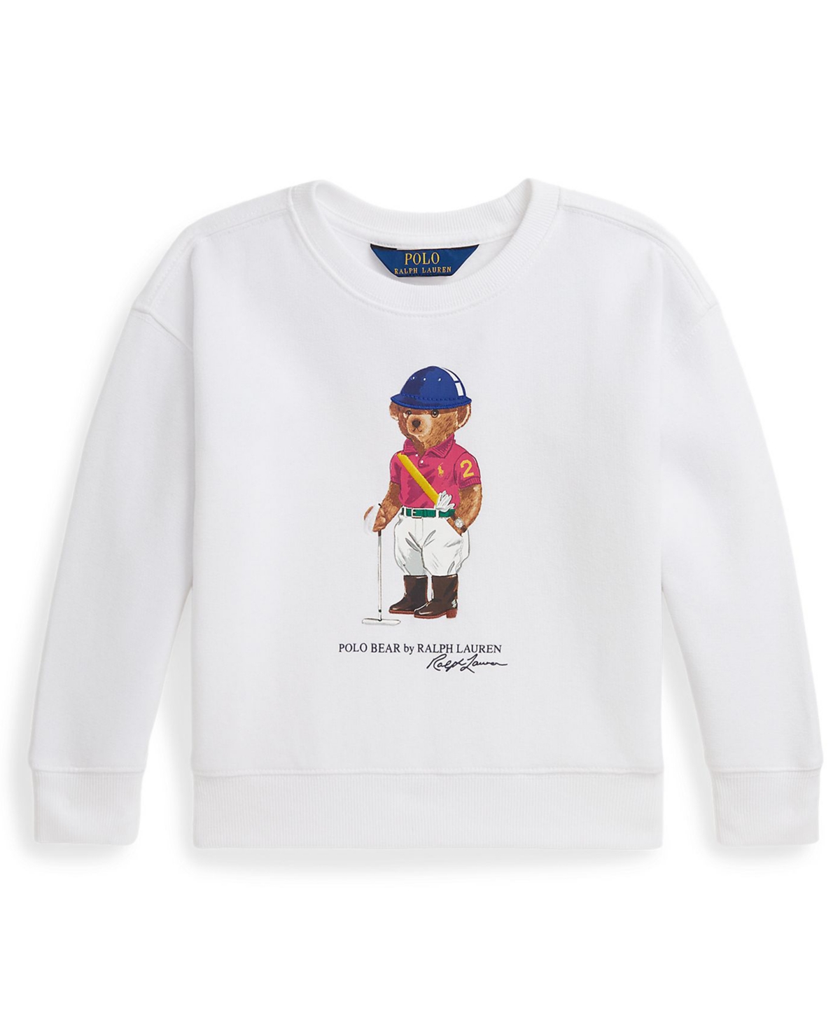 Click here for Polo Ralph Lauren Girls 2T-6X Polo Bear Printed Bo... prices