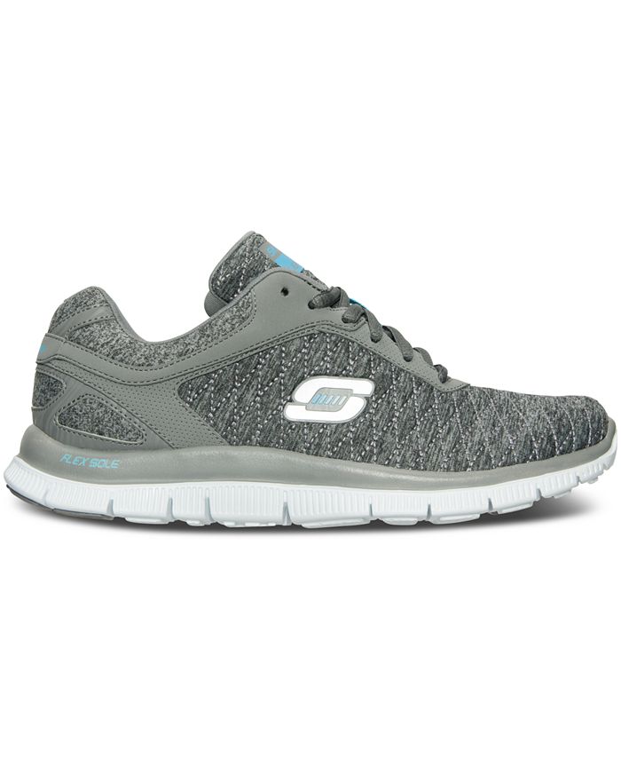 Skechers Women's Flex Appeal - Eye Catcher Running Sneakers from Finish ...