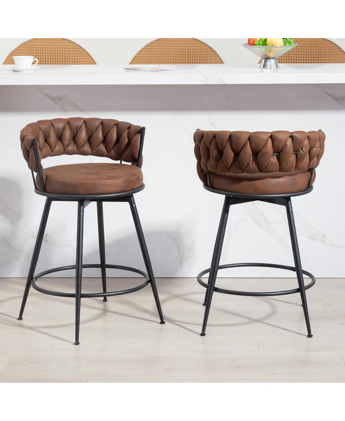 Click here for Dyhome 26 Inch Counter Height Bar Stools Set of 2... prices