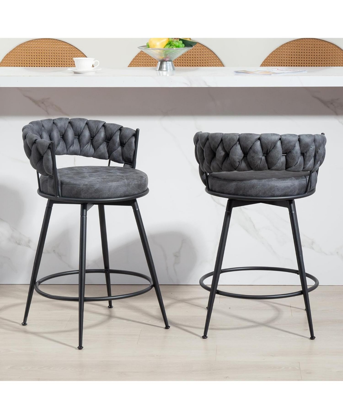 Click here for Dyhome 26 Inch Counter Height Bar Stools Set of 2... prices
