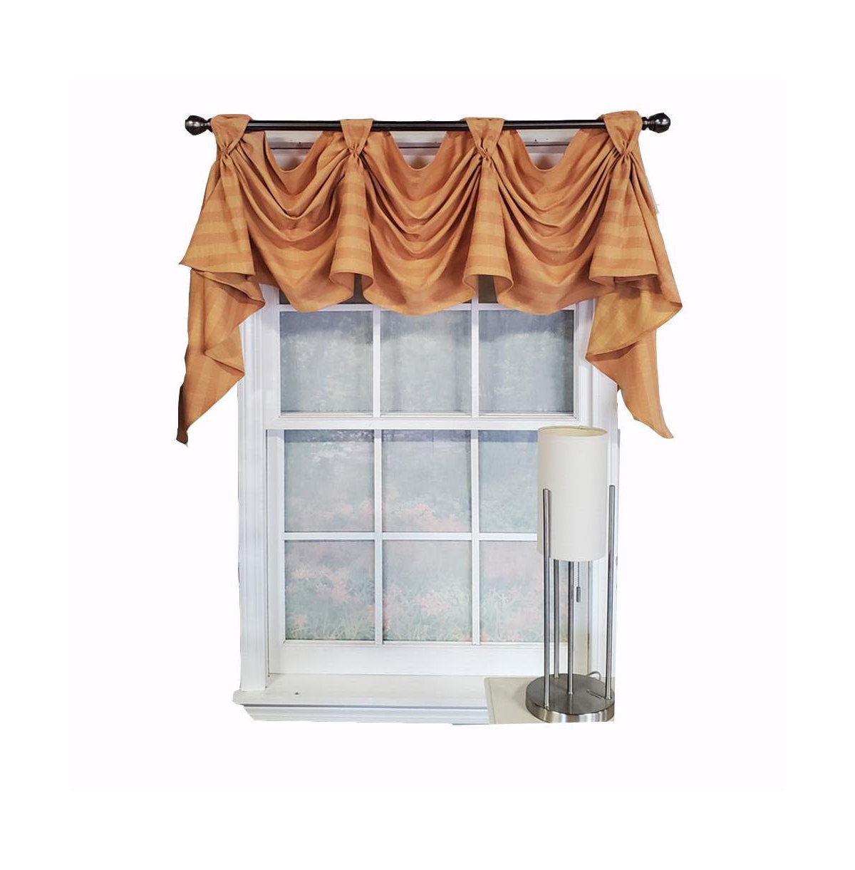 Click here for Rlf Home Modern Design Orange Lane Victory Swag 3-... prices