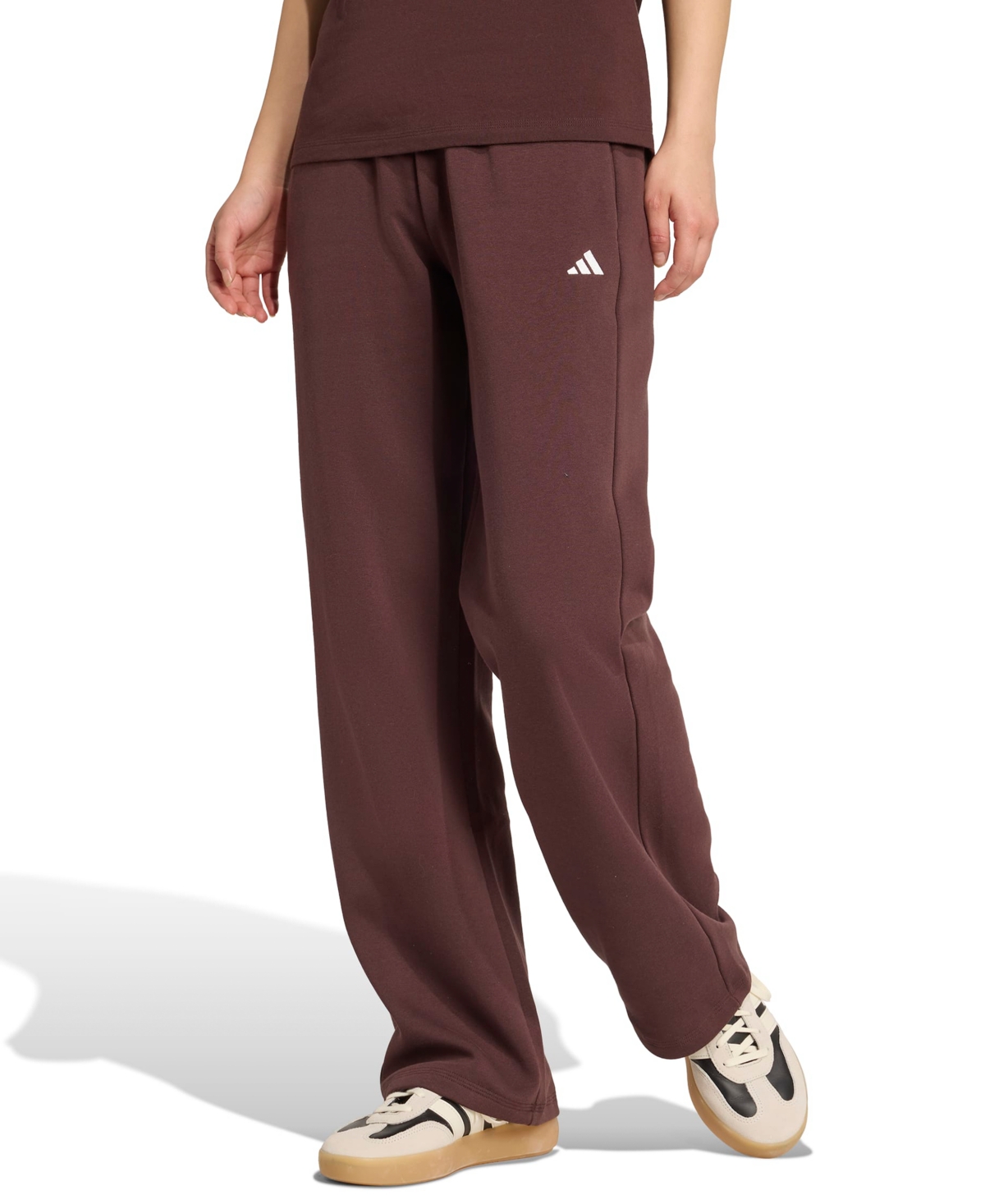 Click here for adidas Womens Essentials Feel Cozy Mid-Rise Open-H... prices