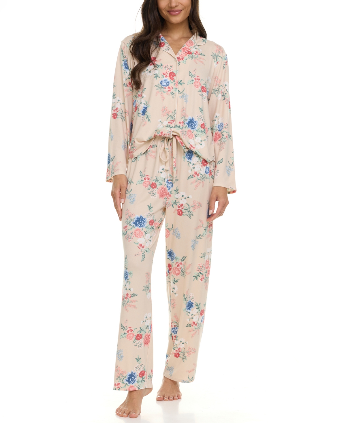 Click here for Flora by Flora Nikrooz Womens Lindsey Floral Pajam... prices