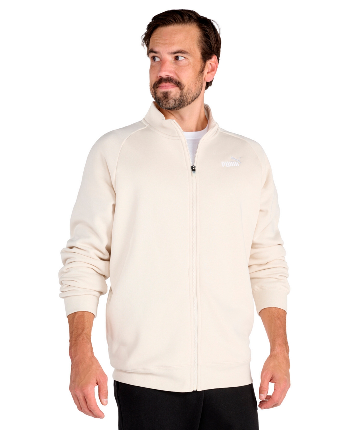 Click here for Puma Mens Zip Front Track Jacket - Alpine Snow prices