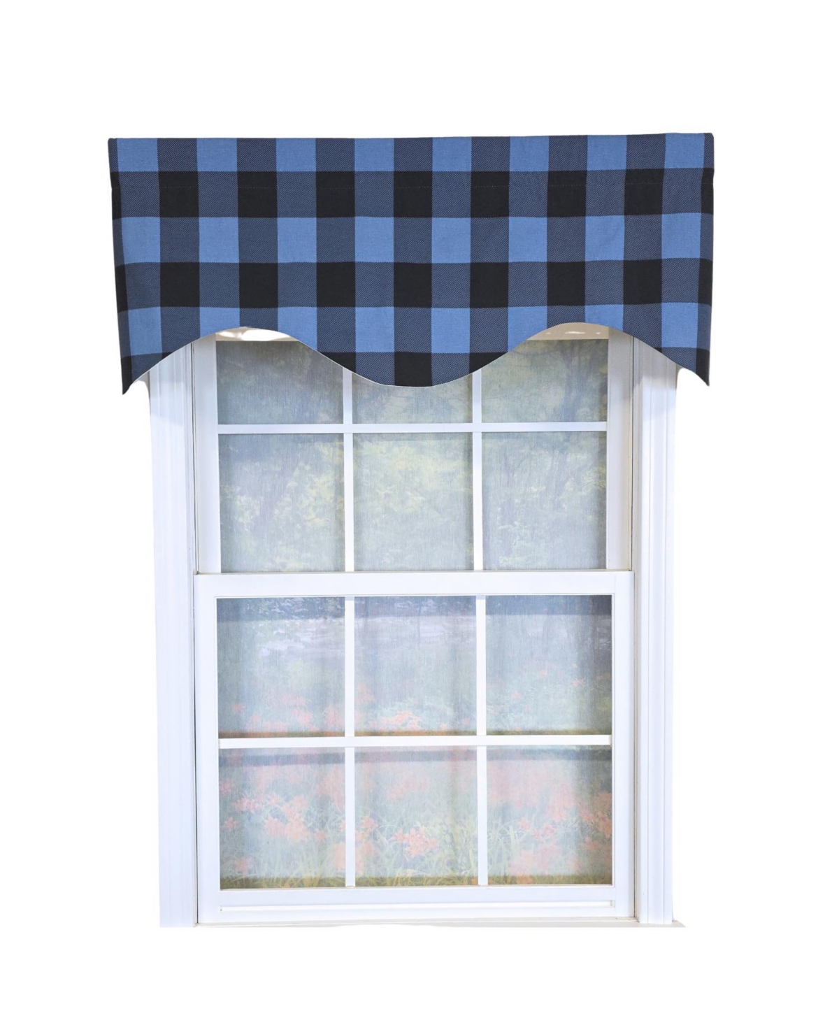 Click here for Rlf Home 100 Cotton Barnyard Check Cornice Fully l... prices