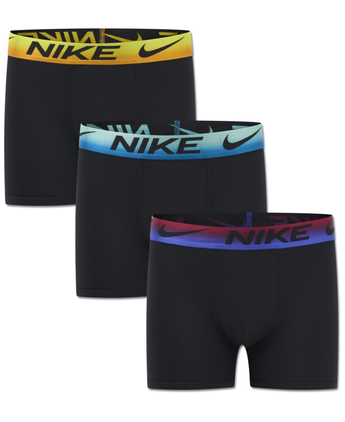 Click here for Nike Boys Printed Essential 3Pack Boxer - Bright C... prices