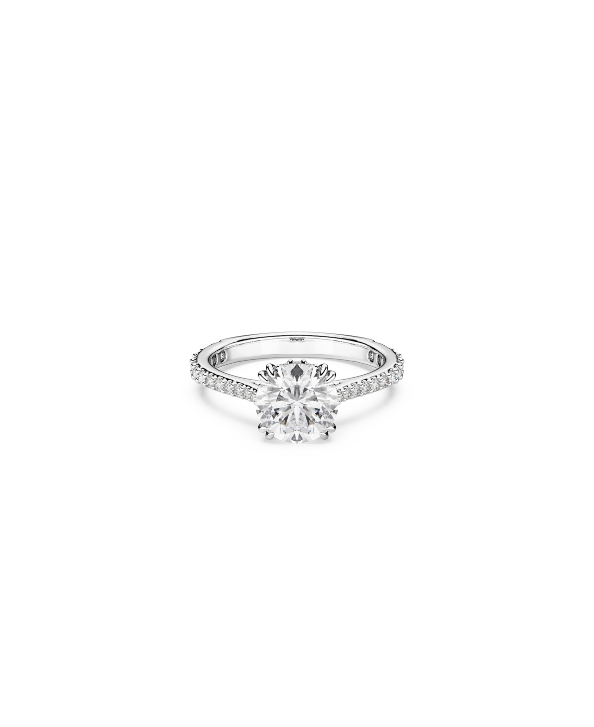 Click here for Swarovski Round Cut  Pave  White Stilla Cocktail R... prices