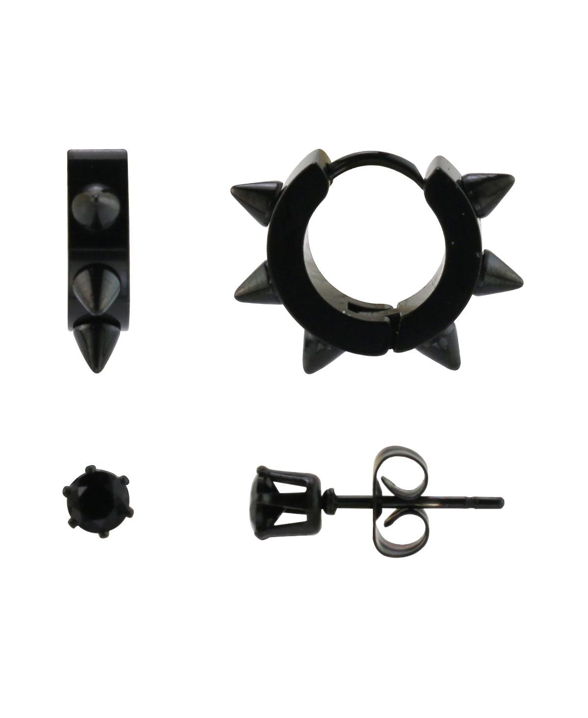 Click here for Rebl Jewelry Spike and Stud Earring Set - 2 Pack prices