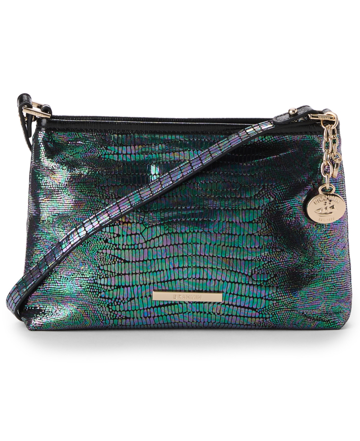 Click here for Brahmin Lorelei Melbourne Leather Shoulder Bag - M... prices