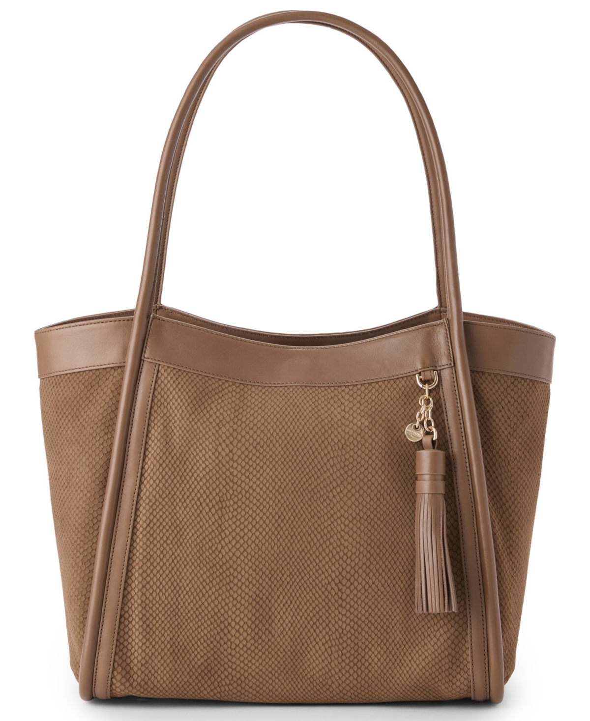 Click here for Brahmin Bailee Belcanto Medium Tote Bag - Taupe Be... prices