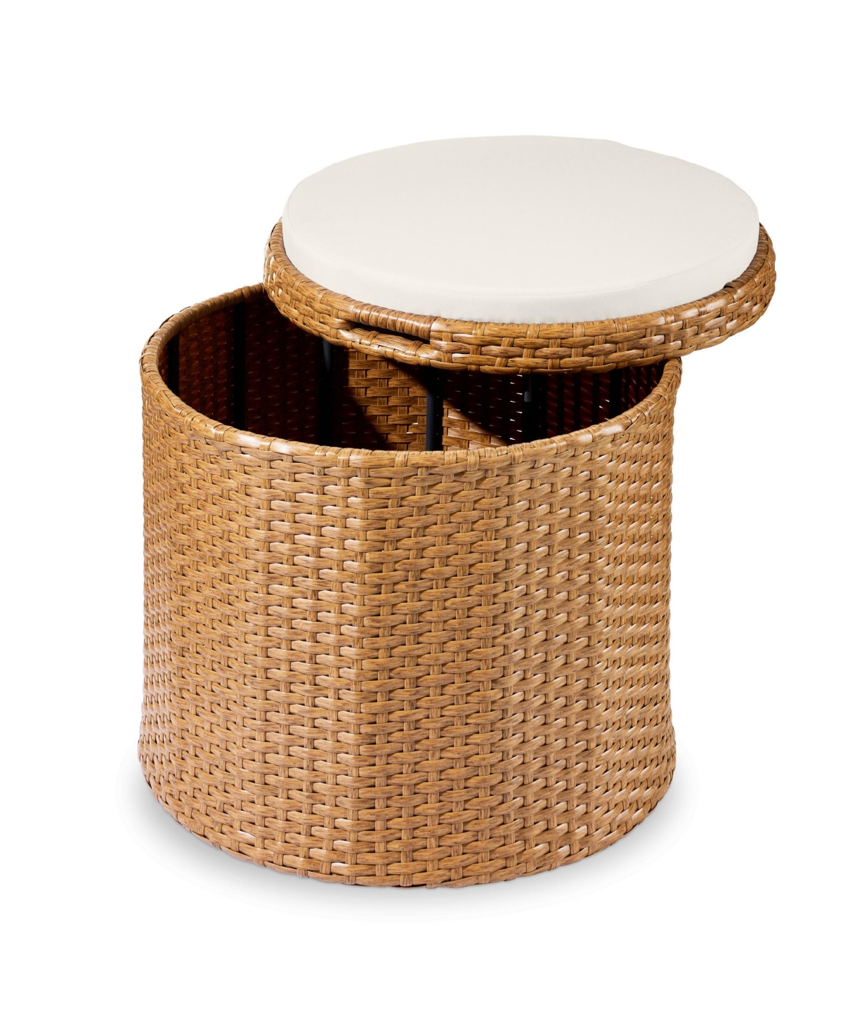 Click here for Best Choice Products Round Wicker Ottoman  Multipu... prices