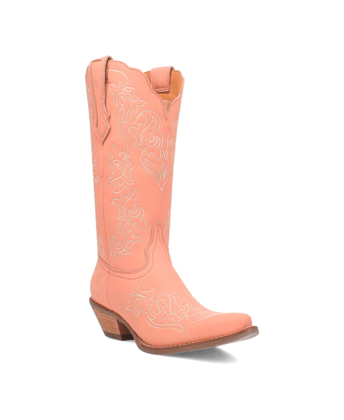 Click here for Dingo Womens Flirty N Fun Leather Boot - Peach prices