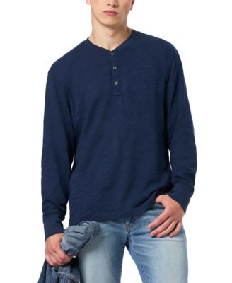 Men's Blue Henley Shirts | Macy's