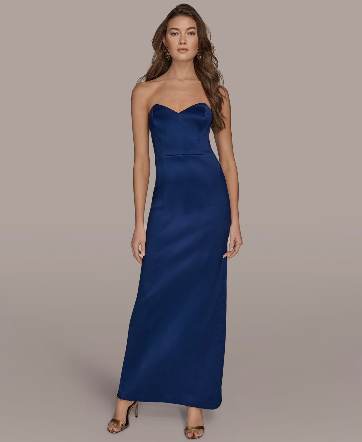 Click here for Donna Karan New York Womens Strapless Gown - Sapph... prices