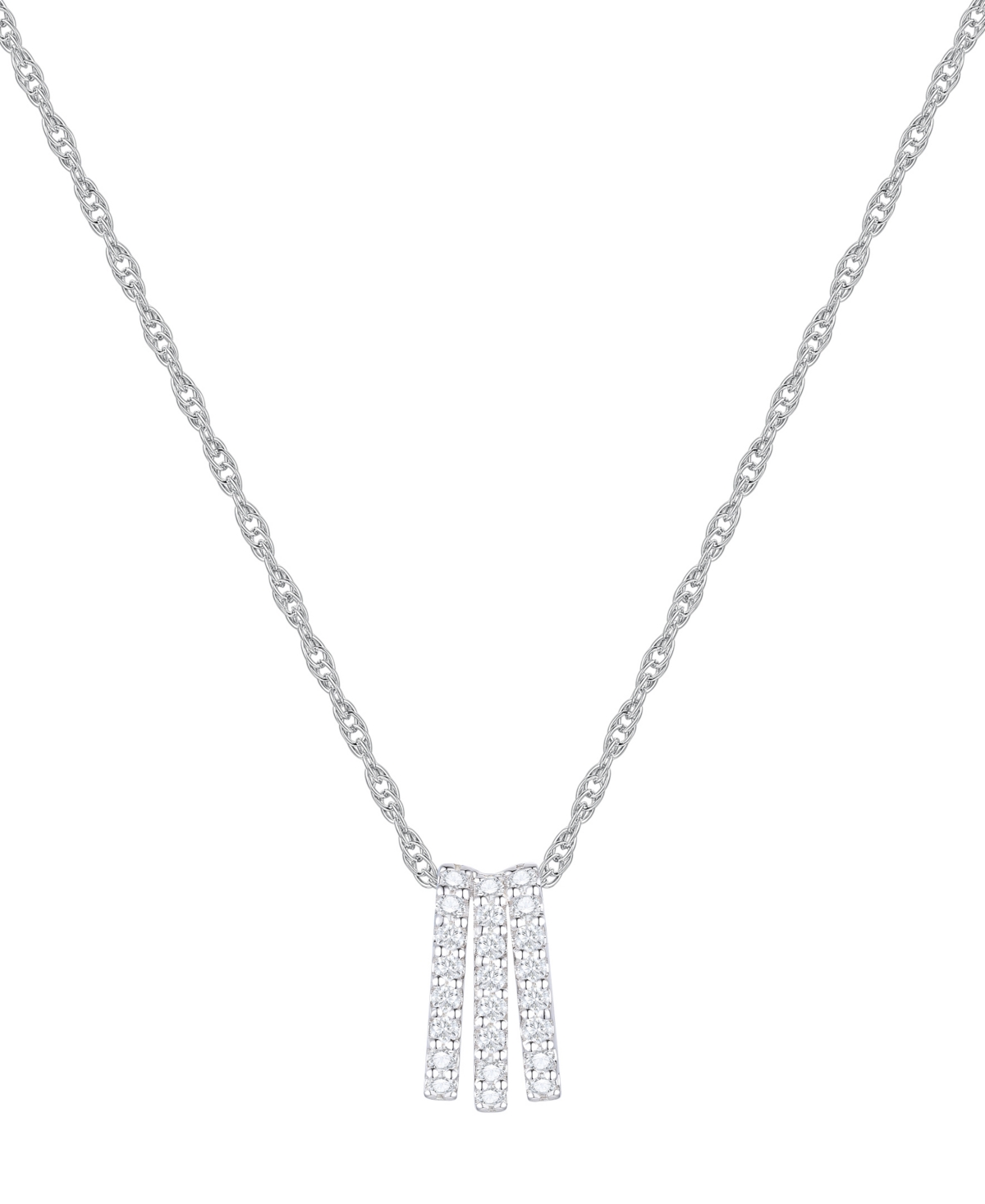 Click here for Macys Diamond Pendant Necklace (1/4 ct. t.w.) in S... prices