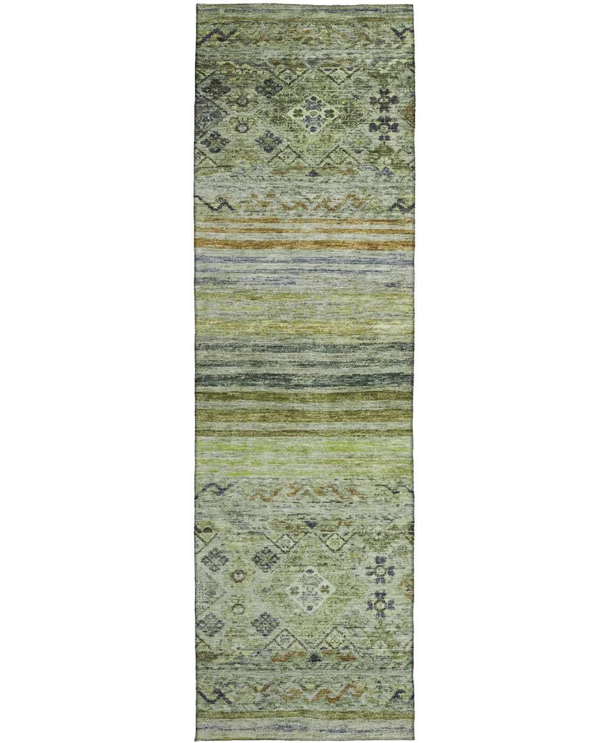 Click here for Dalyn Karaj KJ4 23x76 Runner Area Rug - Grass  Jad... prices