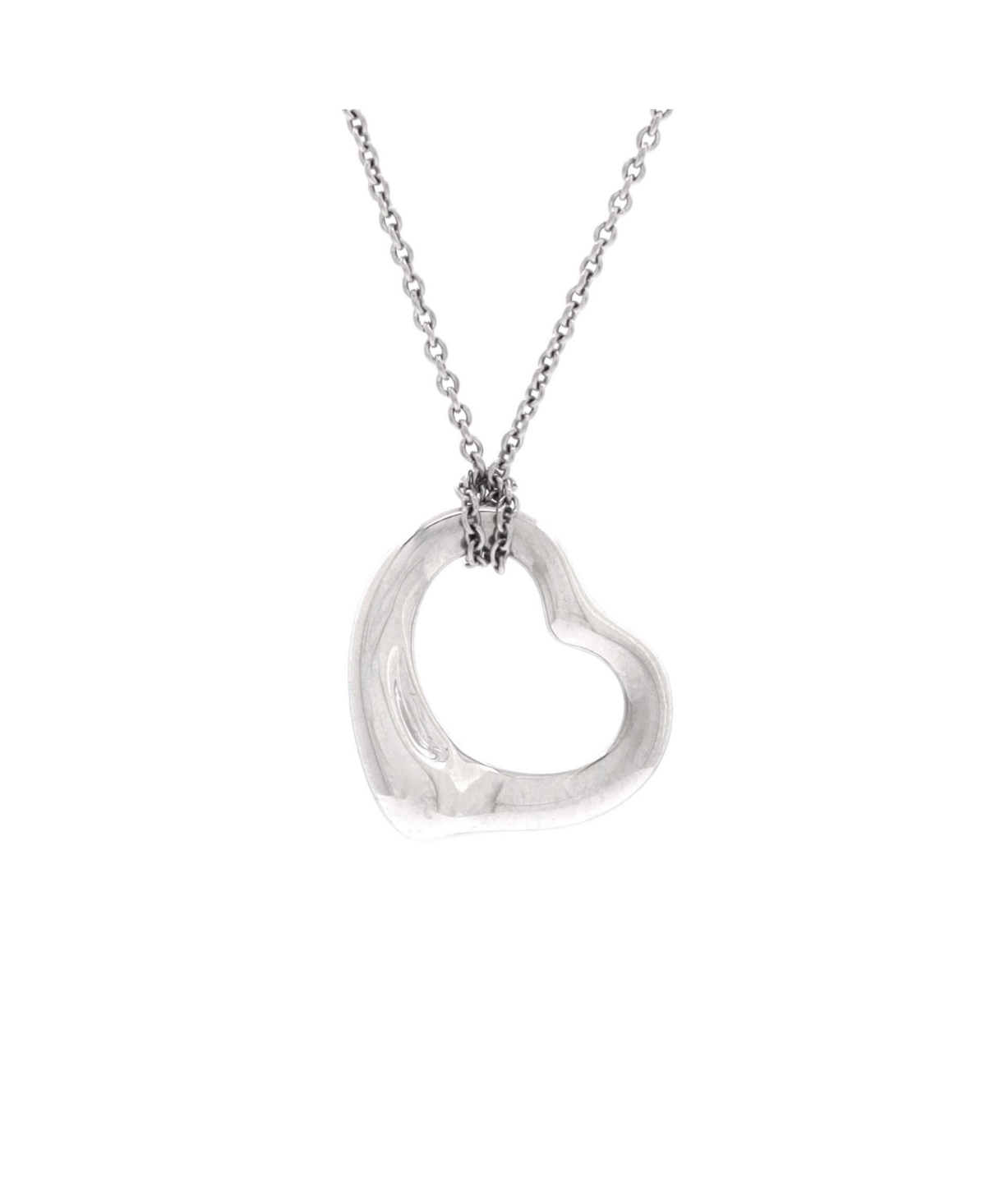 Click here for Pre-Owned Tiffany & Co Elsa Peretti Open Heart Pen... prices