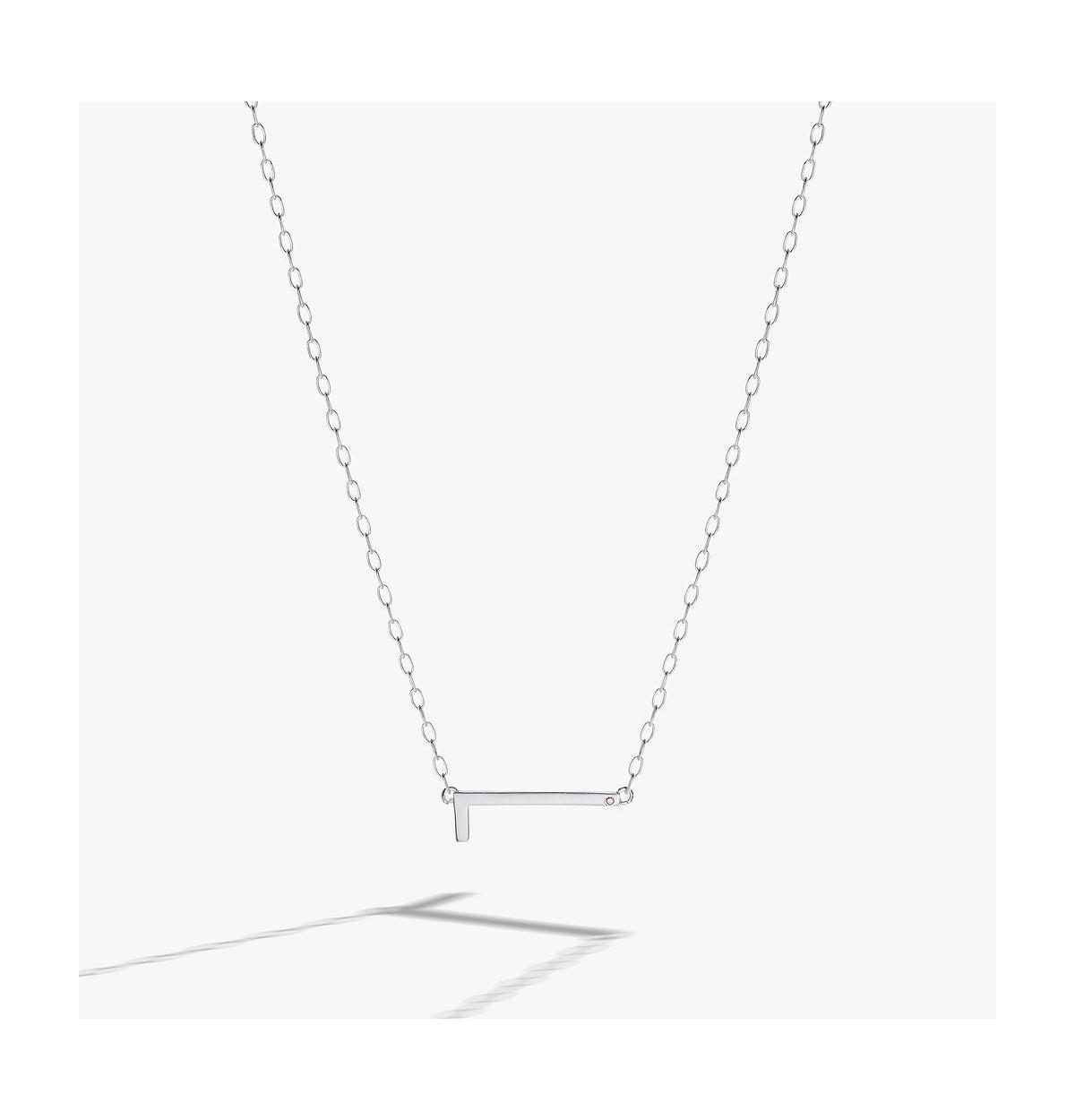 Click here for Precious Elongated Initial L - Silver (Alphabet L) prices