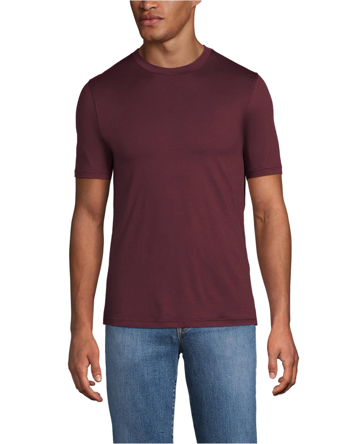 Click here for Lands End Mens Short Sleeve Cooling Performance Te... prices