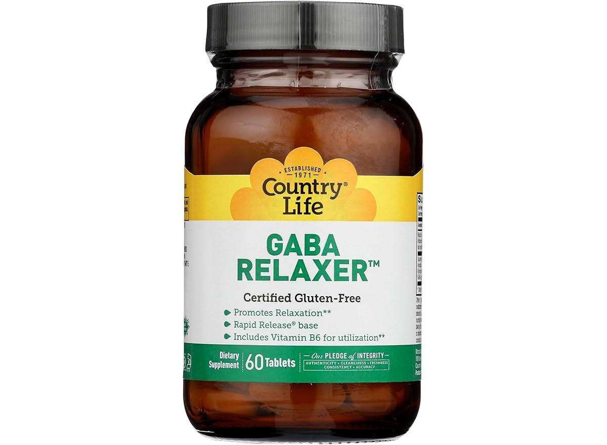 Click here for Country Life Relaxer with Gaba + B-6 Rr  60 Tabs prices