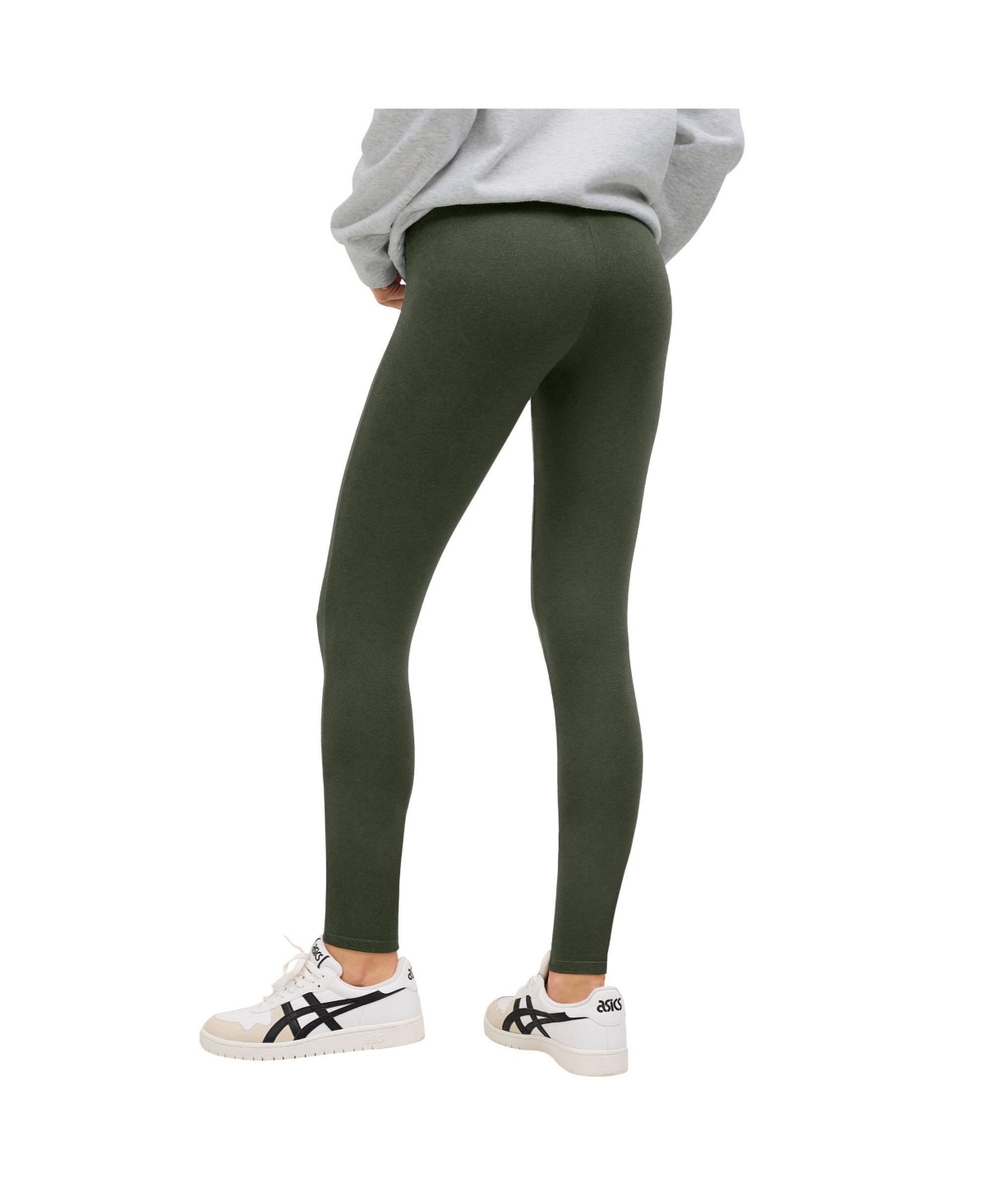 Click here for ellos Womens Leggings - Deep olive prices