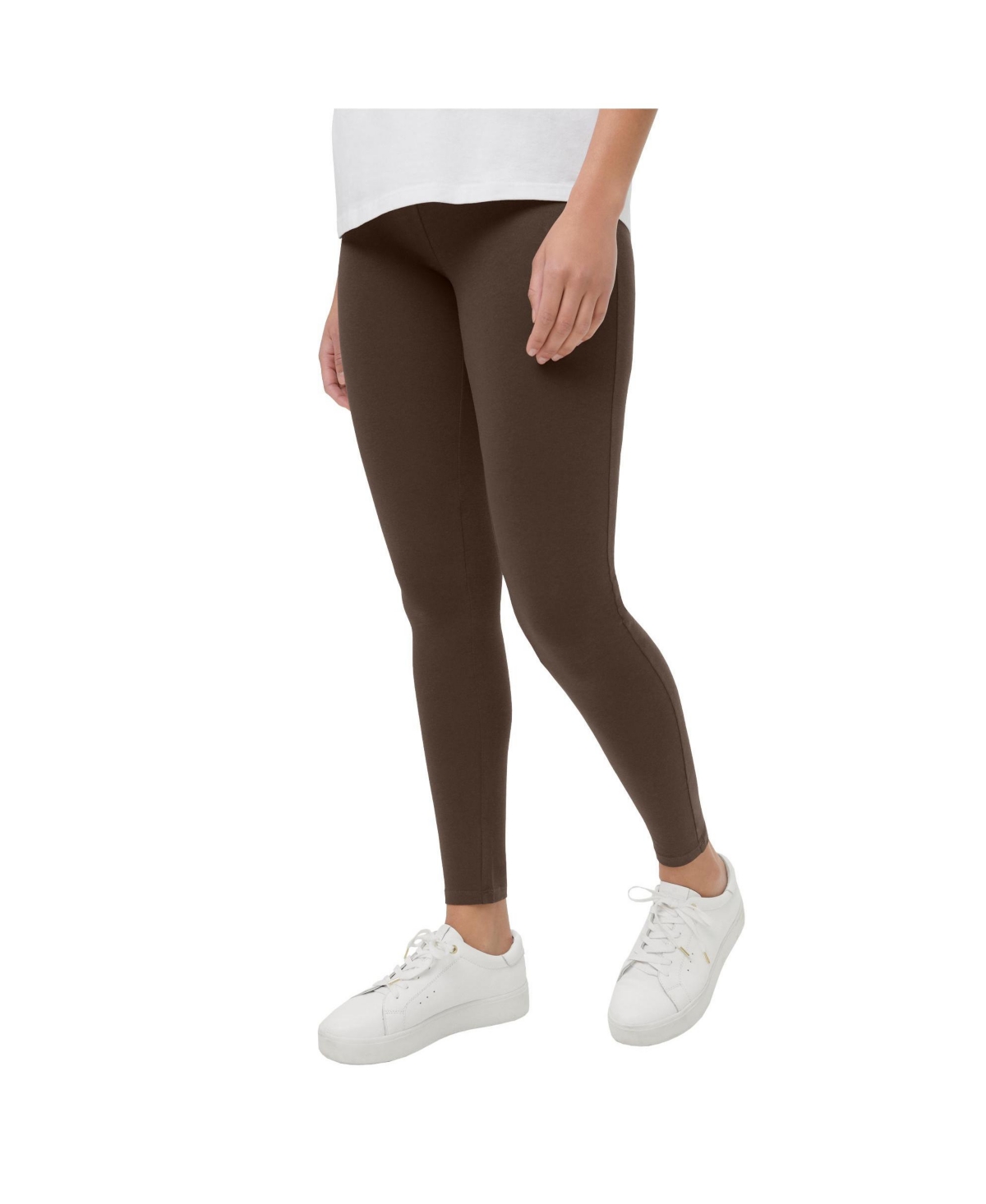 Click here for ellos Plus Size Cotton Spandex Full Length Legging... prices