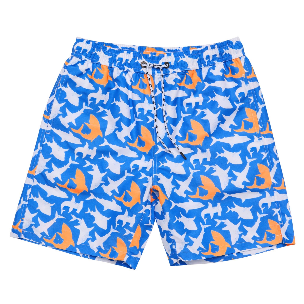 Click here for Snapper Rock Mens Shark Squad Swim Short - Blue prices