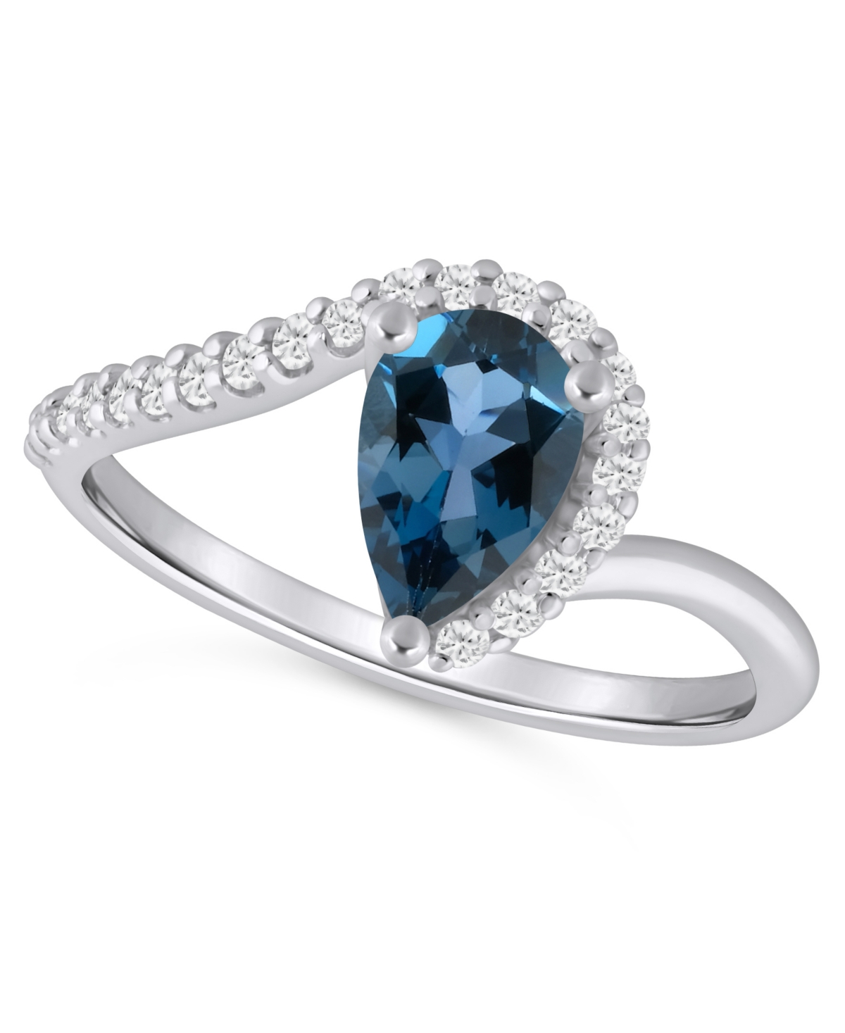Click here for Macys London Blue Topaz (1-1/20 ct. t.w.) and Diam... prices