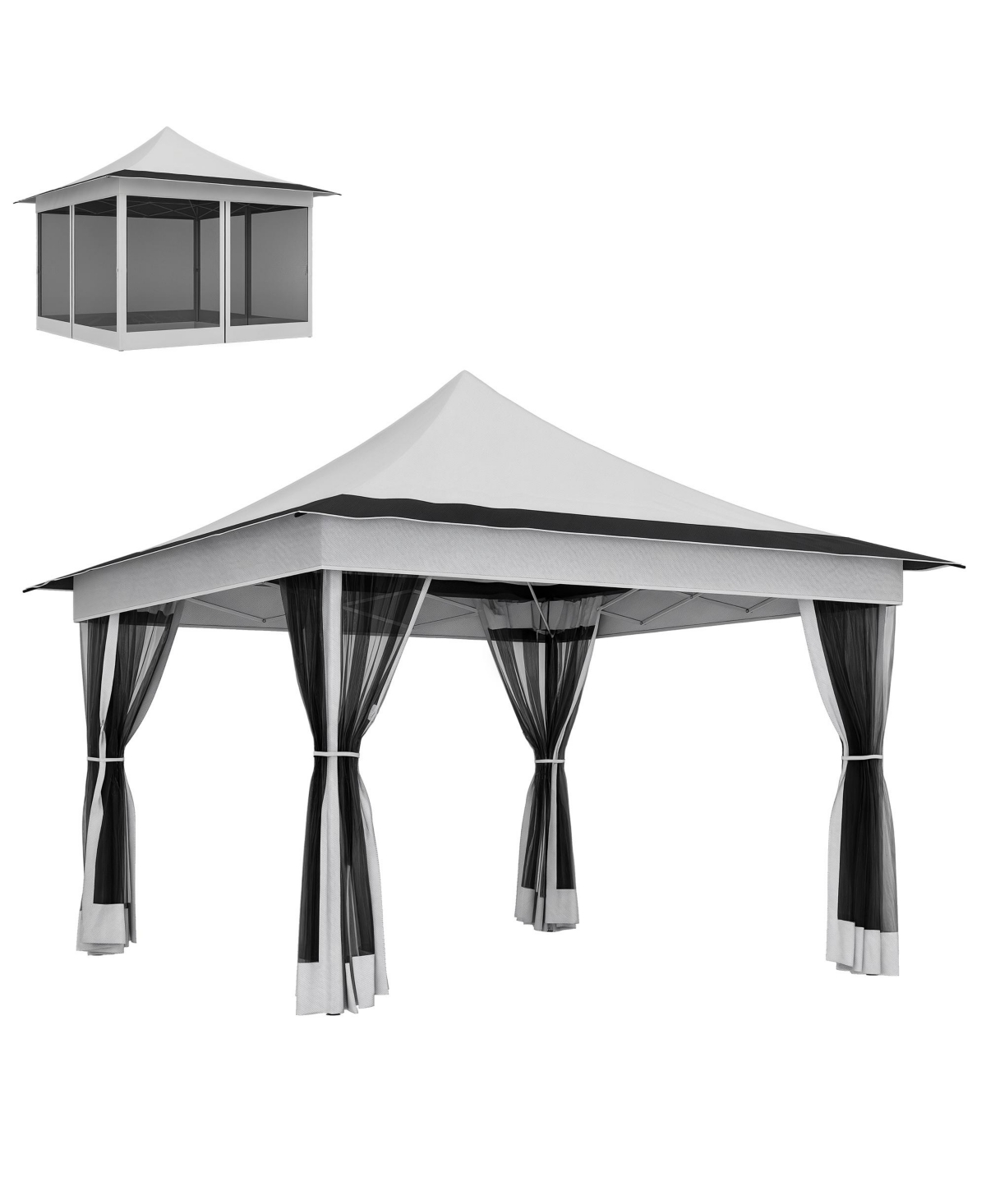 Click here for Outsunny 12 x 12 ft. Pop Up Canopy Tent  Inst Shel... prices