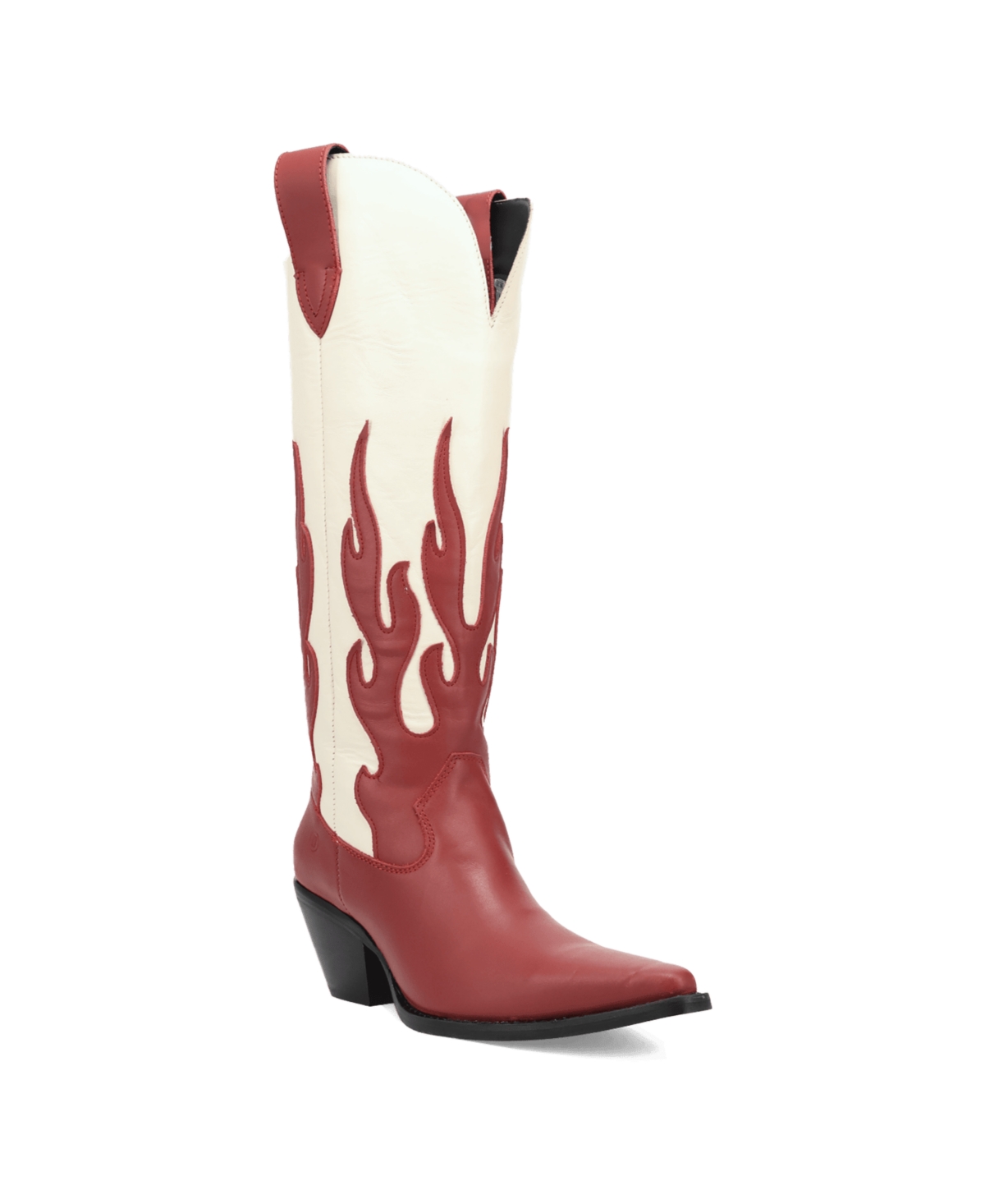 Click here for Dingo Womens Burnin Love Leather Boot - Red prices