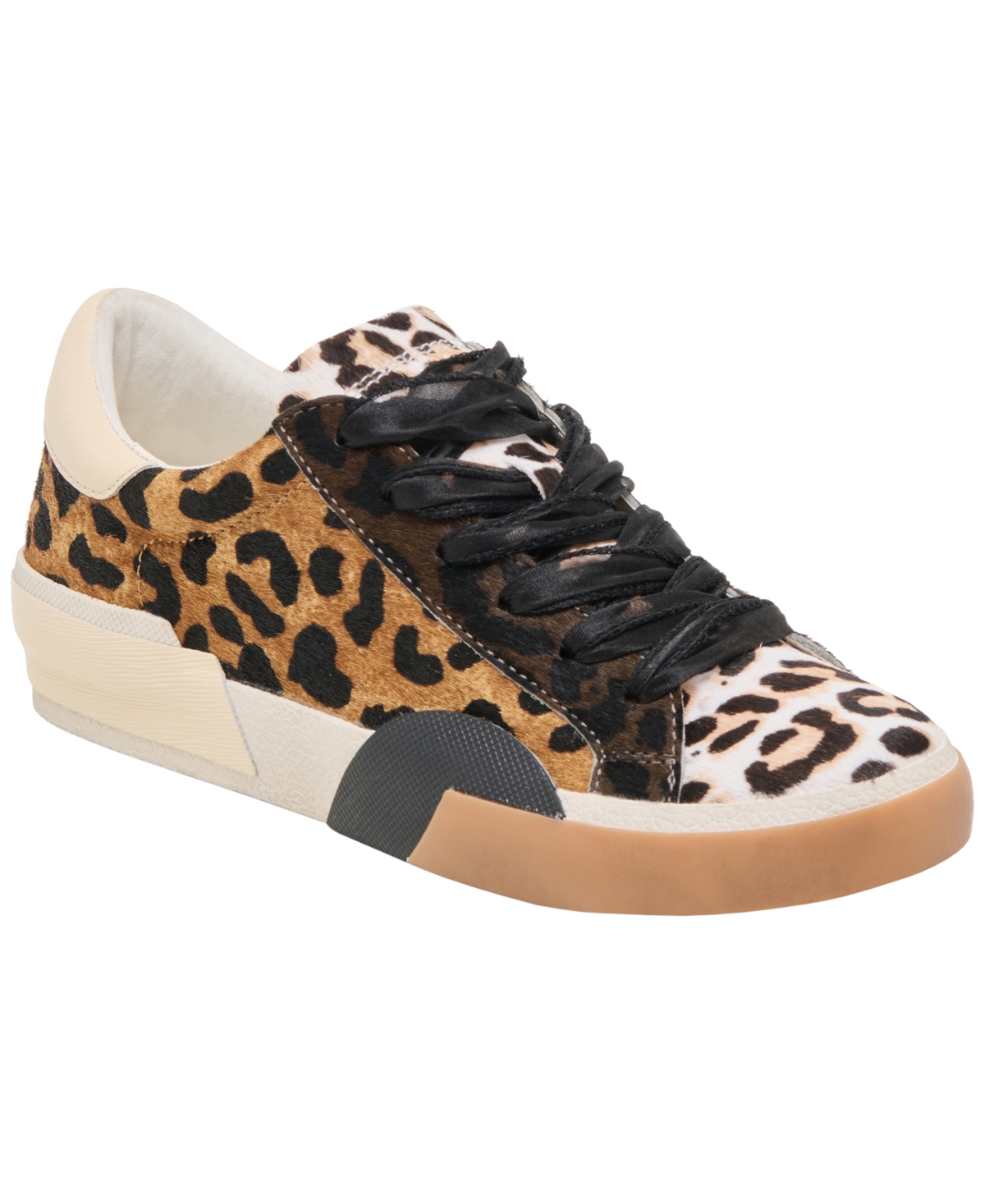 Click here for Dolce Vita Womens Zina Lace Up Sneakers - Tan Mult... prices