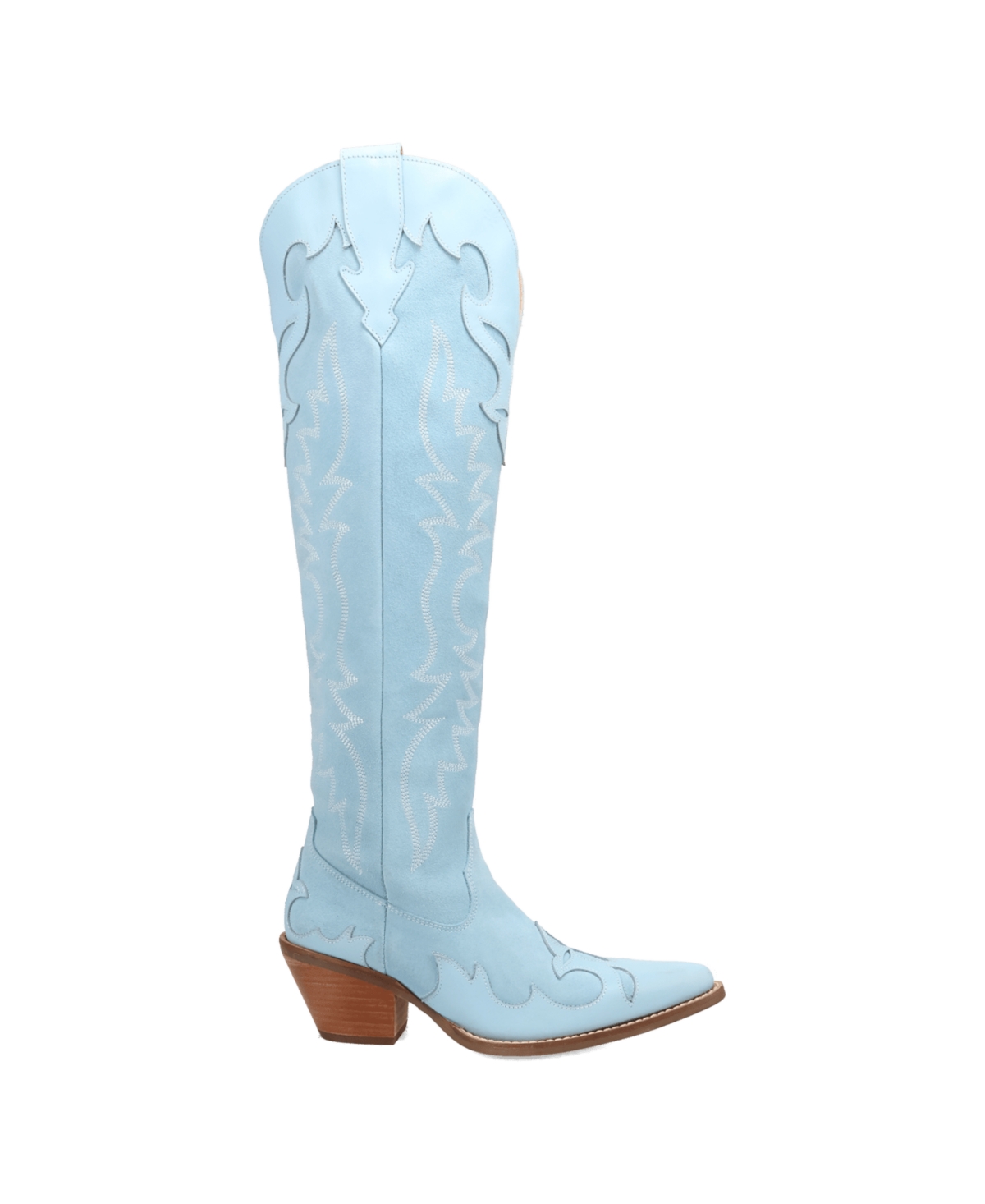 Click here for Dingo Womens Drama Queen Suede Boot - Blue prices
