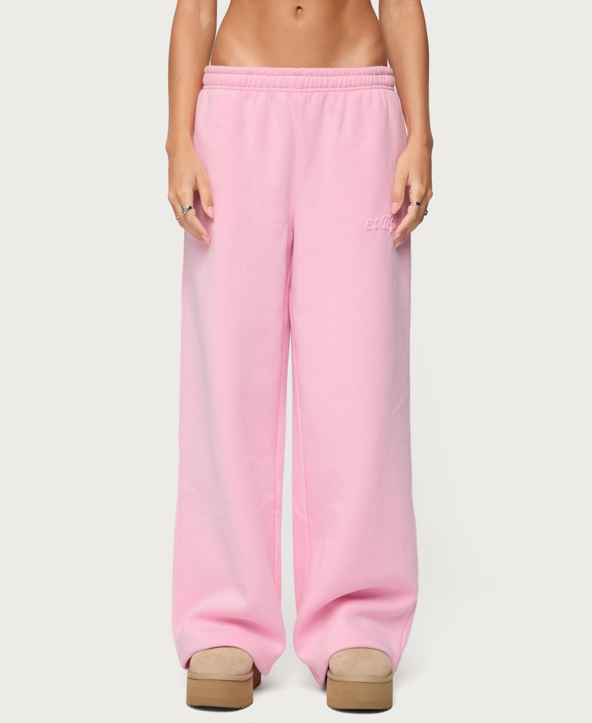 Click here for Edikted Womens Polyester Cotton Totally Sweatpants... prices