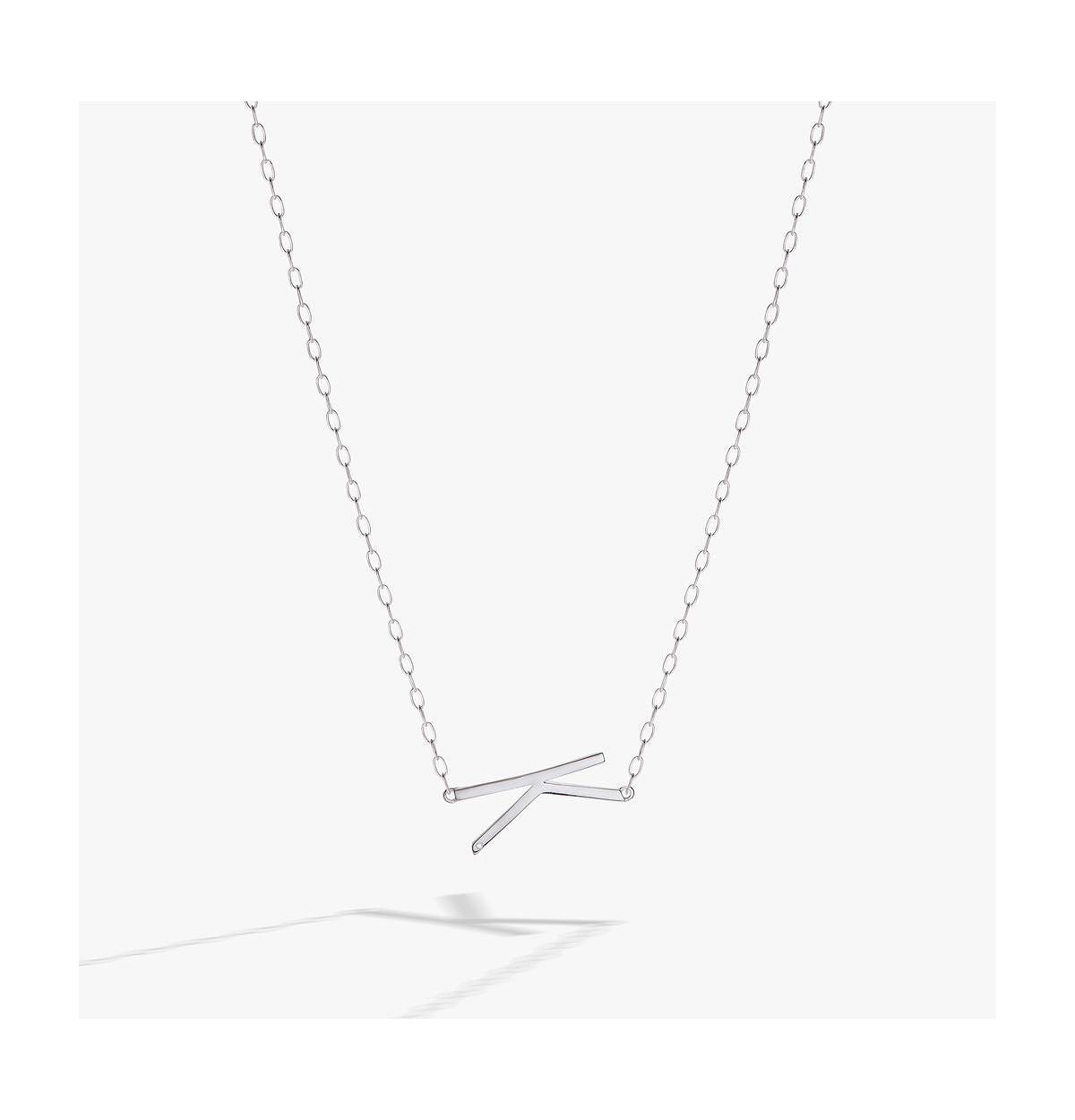Click here for Precious Elongated Initial L - Silver (Alphabet K) prices