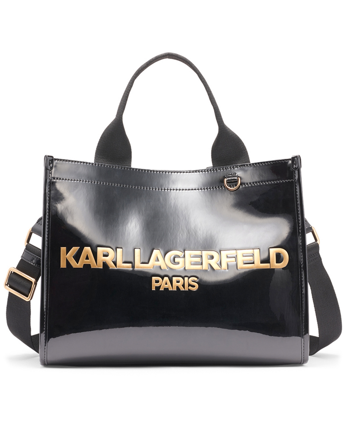 Click here for Karl Lagerfeld Paris Kristina Medium Tote Bag - Bl... prices