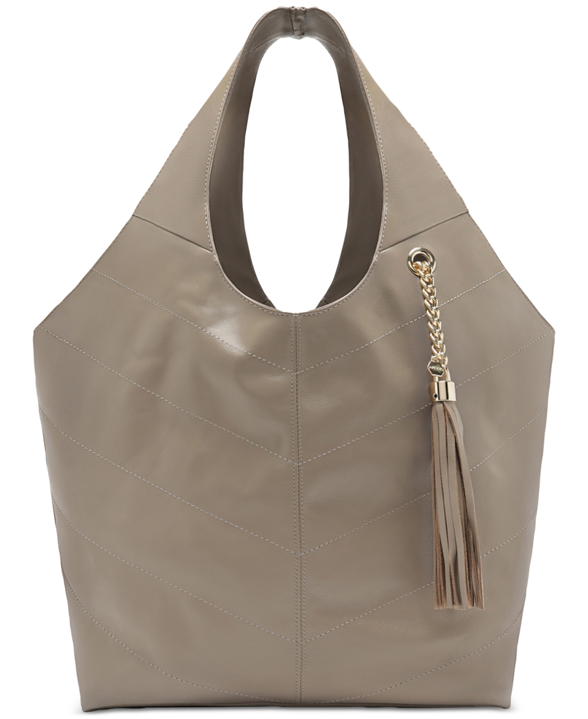 Click here for Arezzo Sonya Extra Large Leather Hobo Bag - Topo G... prices
