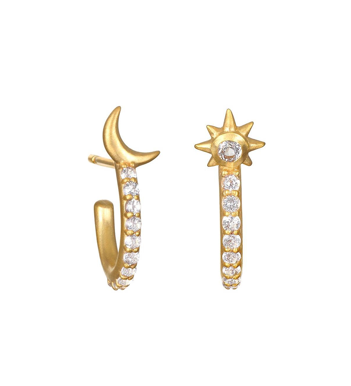 Click here for Scattered Stardust Celestial Moon and Star Pave Ho... prices
