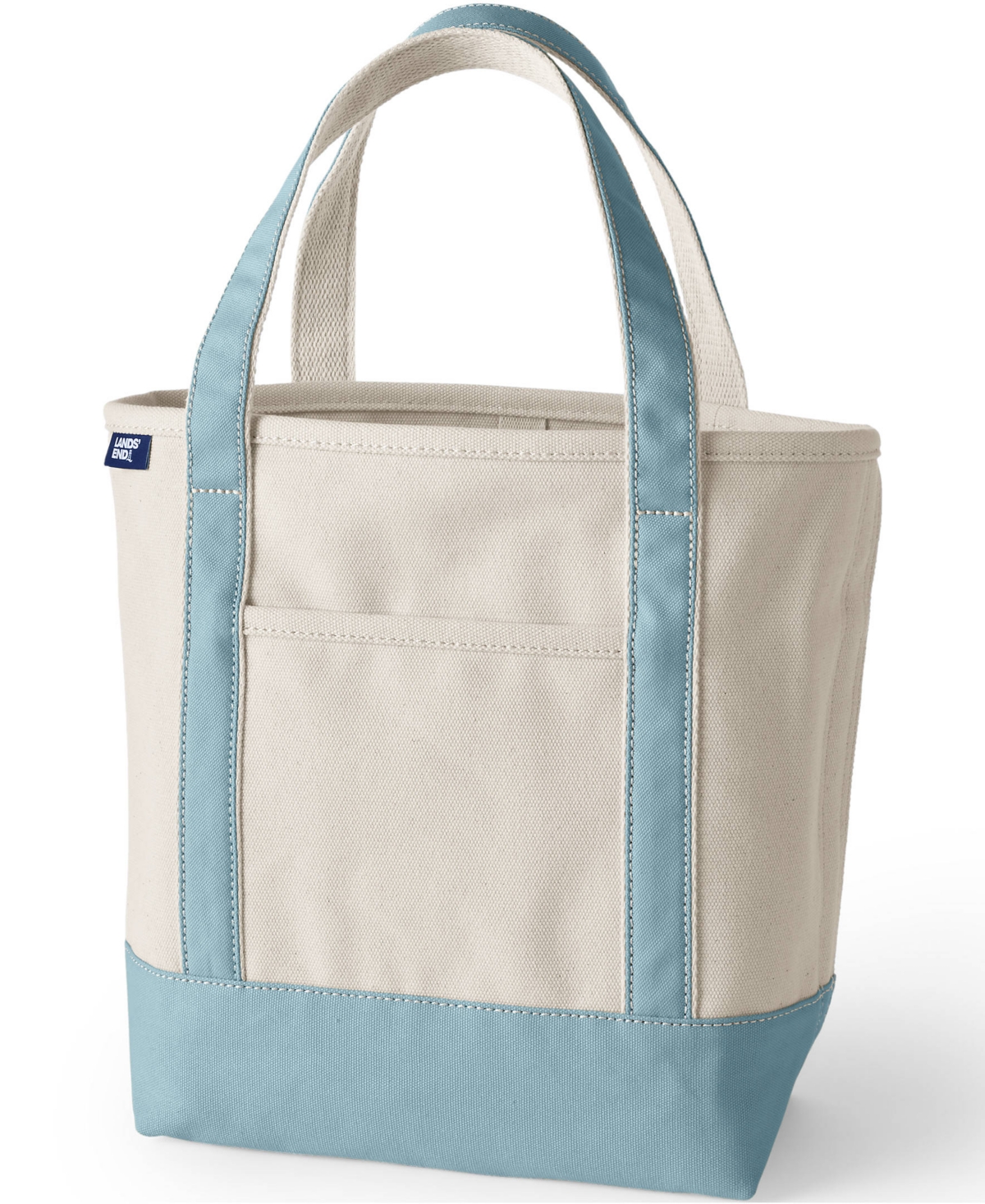 Click here for Lands End Medium Natural 5 Pocket Open Top Canvas... prices