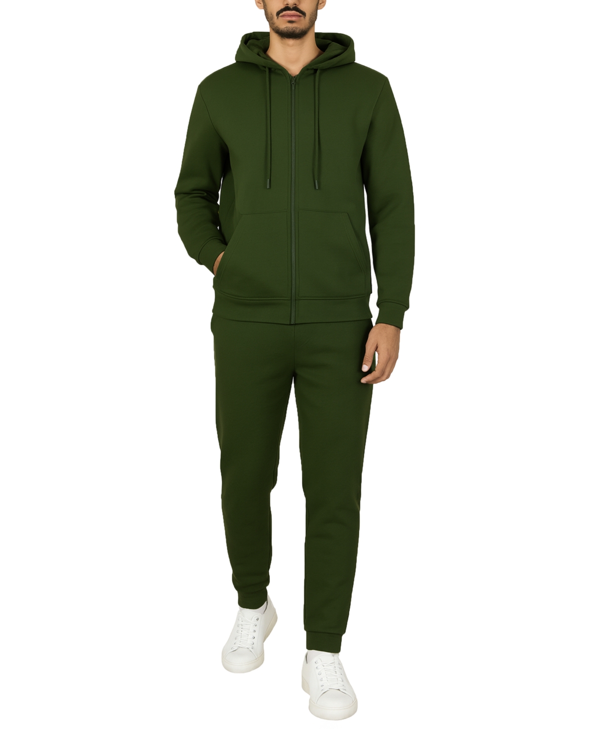 Click here for Blu Rock Mens Full-Zip Hoodie and Jogger Sweatpant... prices