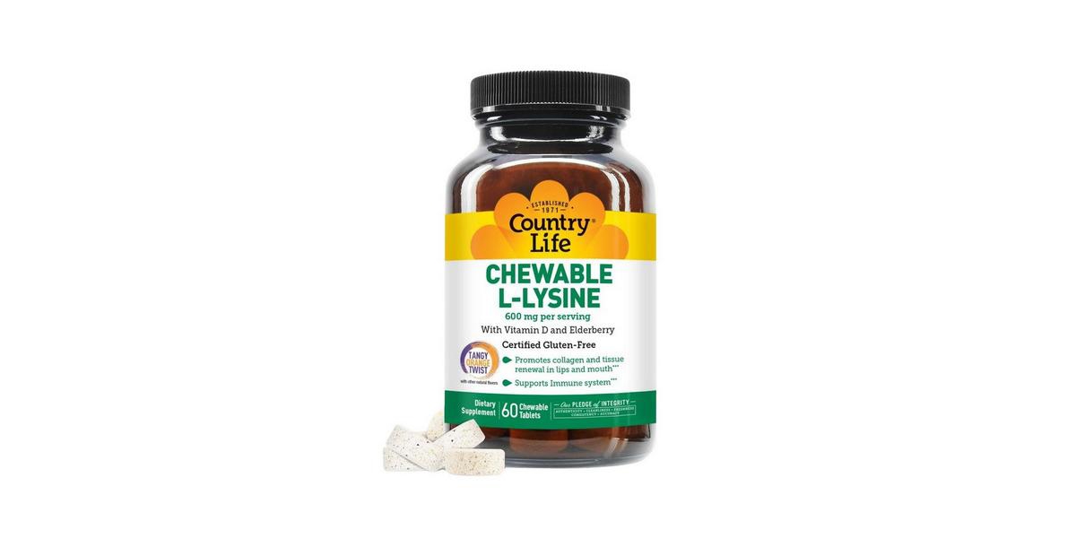 Click here for Country Life Chewable L-Lysine  600 mg  60 Tabs prices