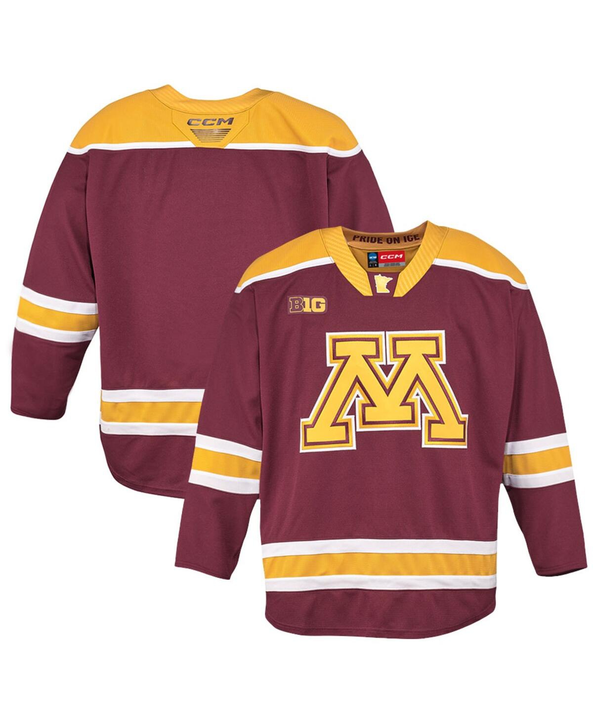 Click here for Ccm Mens Maroon Minnesota Golden Gophers Home Repl... prices