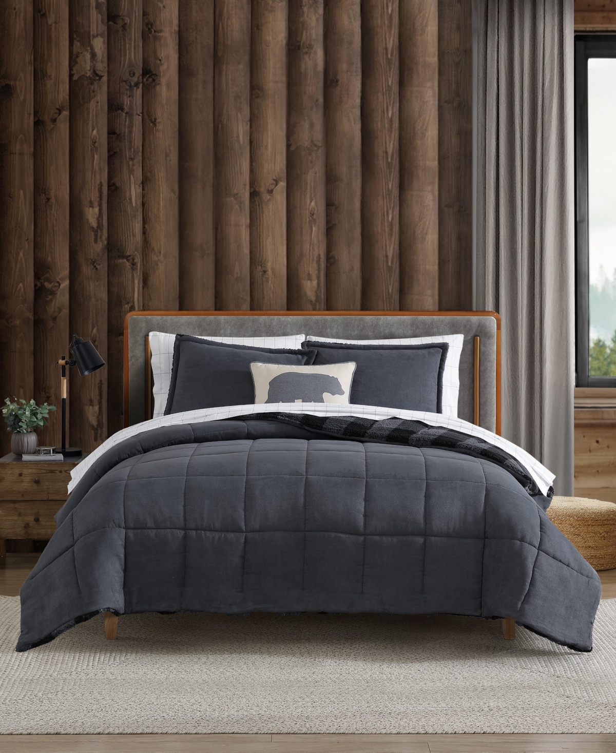 Click here for Eddie Bauer Cabin Plaid Reversible 3-Pc. Comforter... prices