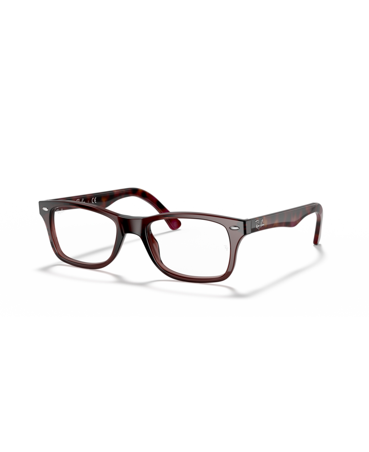 Click here for Ray-Ban Unisex Square Eyeglasses  RB5228 - Brown prices