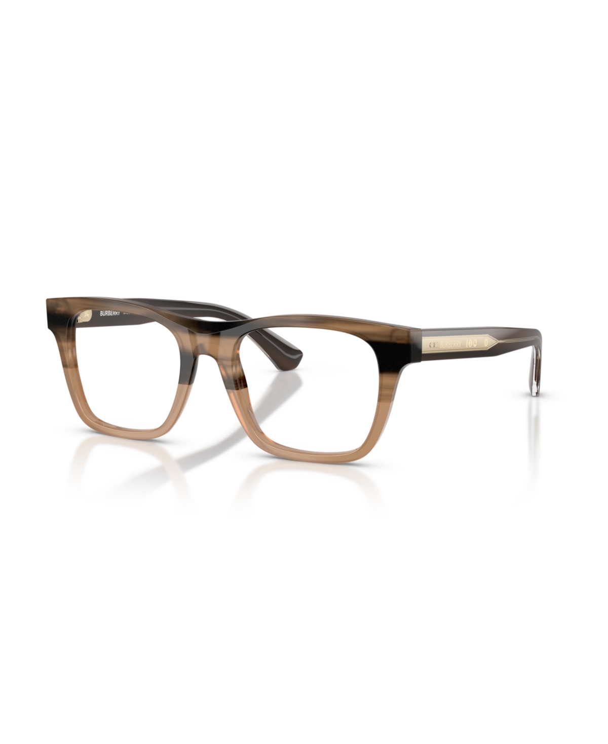 Click here for Burberry Mens Square Eyeglasses  BE2445 - Striped... prices