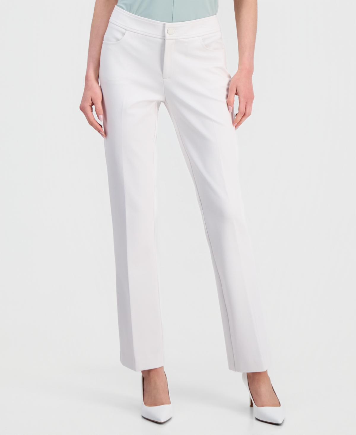 Click here for Anne Klein Womens Flare Leg Compression Pant - Ann... prices