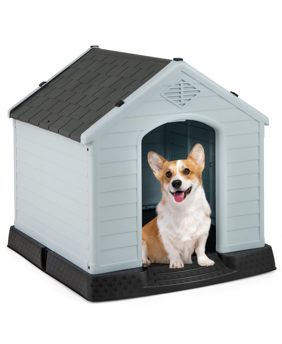 Click here for Sugift Dog House for Small Dogs Waterproof Plastic... prices