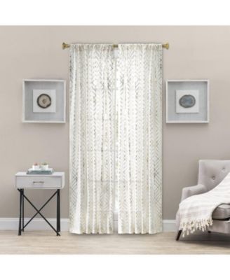 Click here for Ellis Curtain Deco Crushed Taffeta Rod Pocket Tail... prices