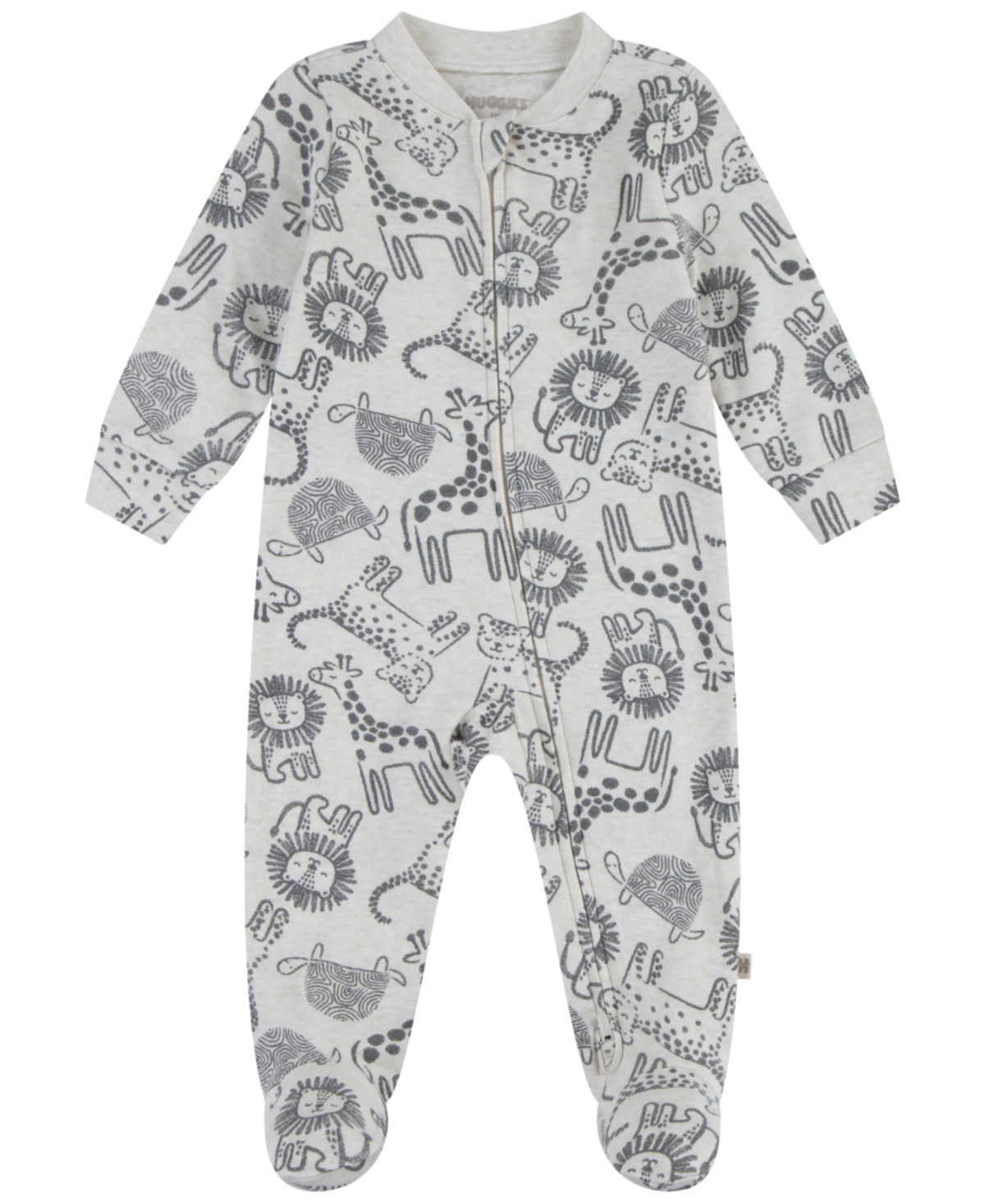 Click here for Huggies Baby Boys Printed Full-Zip Footed Long-Sle... prices